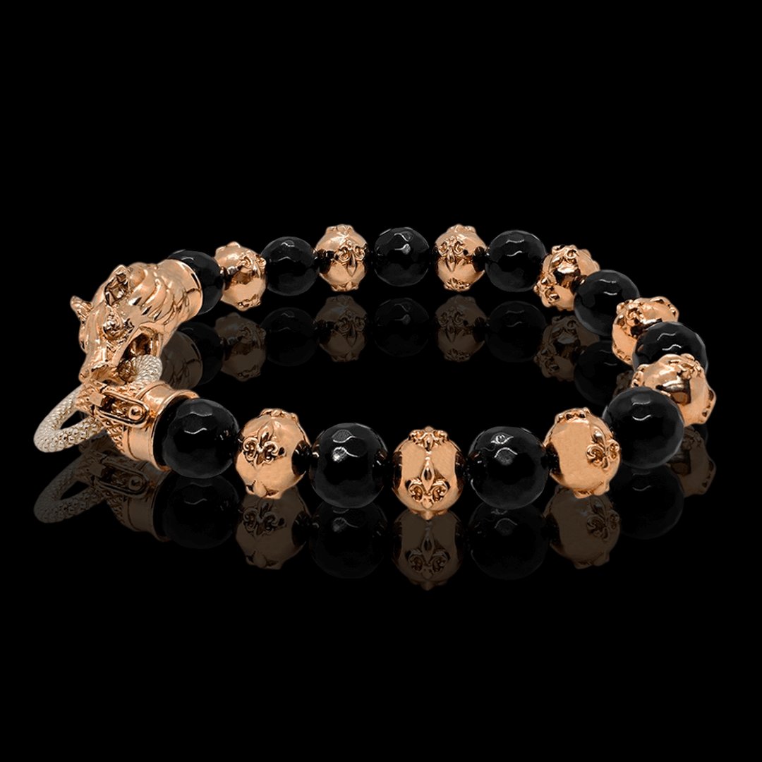 Vyriškos auksinės apyrankės – Monodija